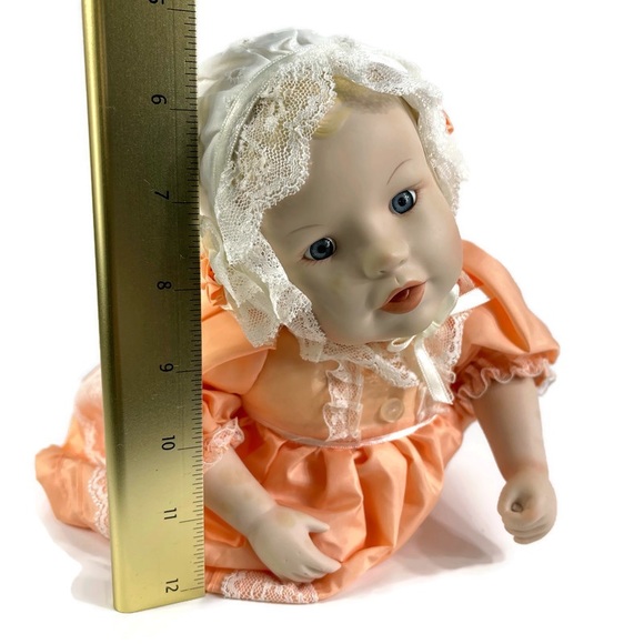 Toys | Heather Porcelain Doll By Edwin M Knowles | Poshmark